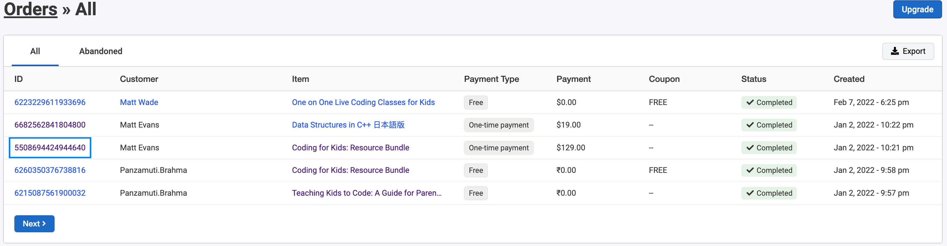 Issuing a Refund – LearnDesk