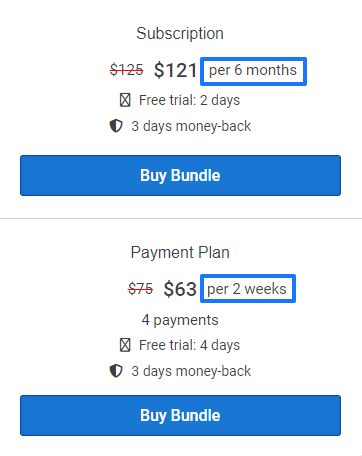 Access of a Bundle – LearnDesk