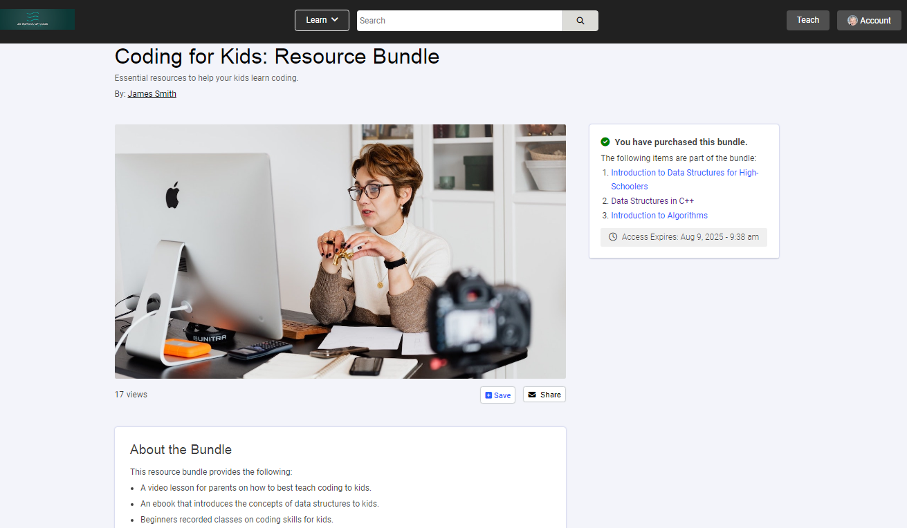 Overview of LearnDesk's Bundles – LearnDesk